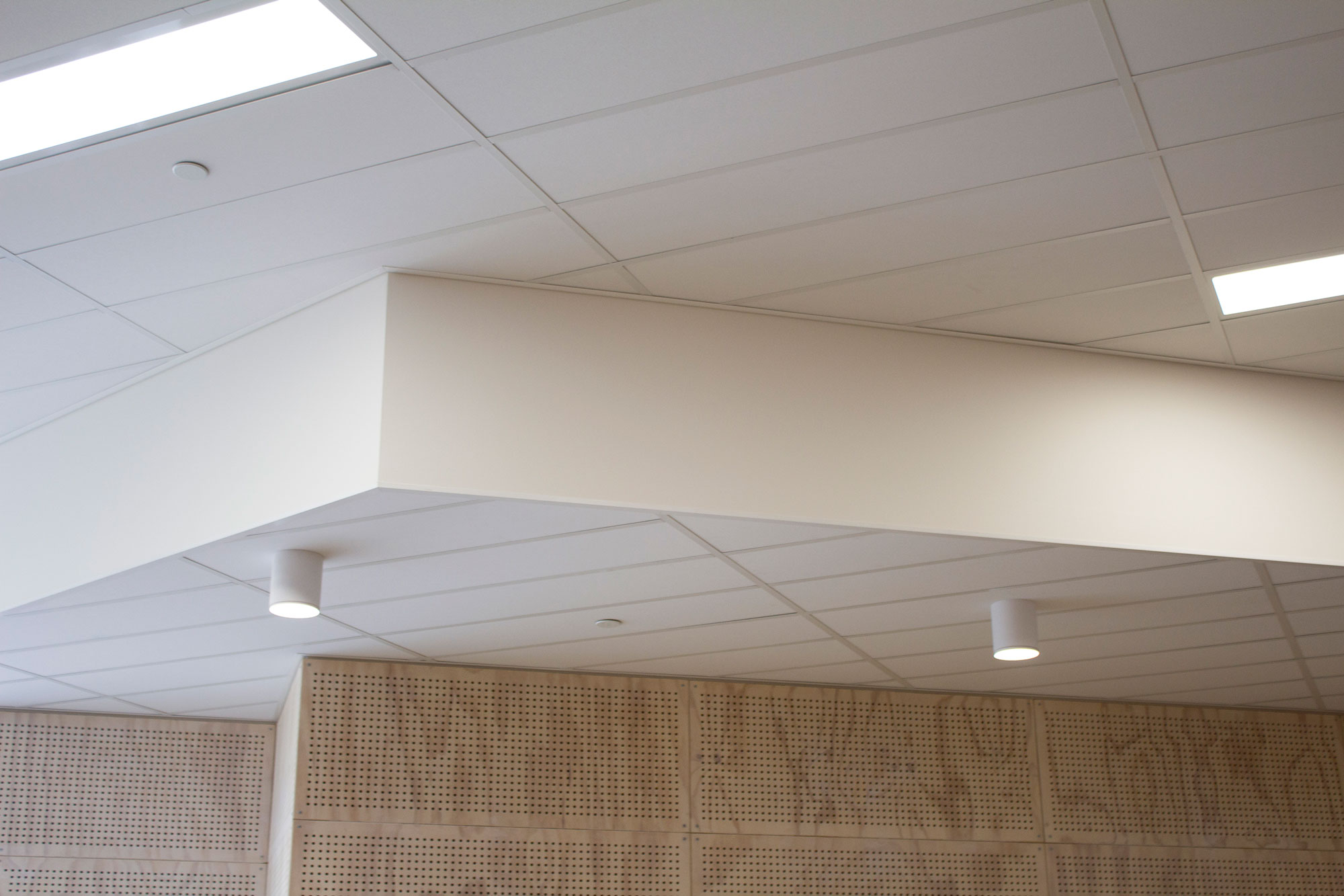 Repainting Acoustic Ceilings The Dining Room Ceiling. Oops! | Daniel